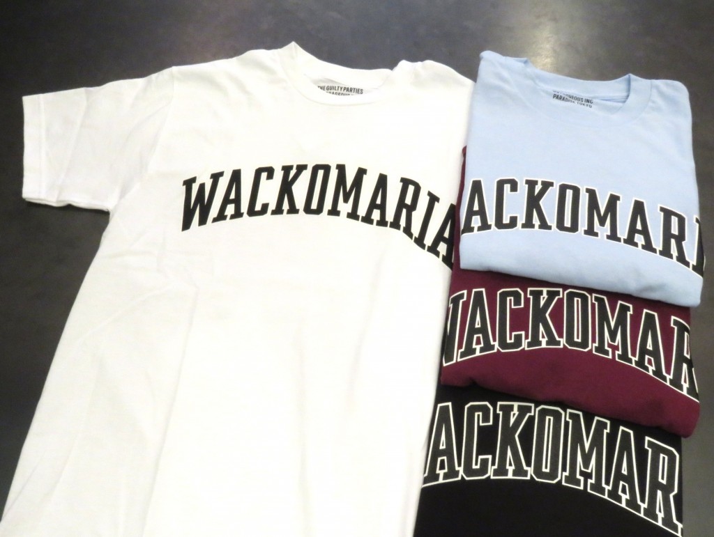 WACKOMARIA(ワコマリア)2024SS春夏新作アイテム☆カレッジロゴTEE｜BLOG｜WACKO MARIA(ワコマリア ...